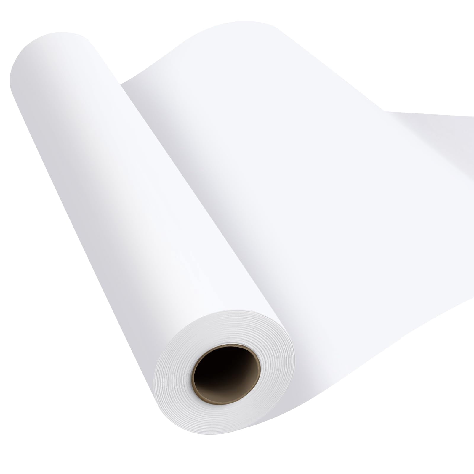Phinus Craft Roll BCF26 15''×1200'', Industrial-Grade Kraft Roll, White ...