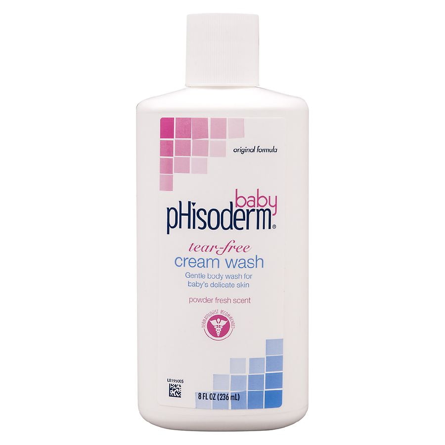 Phisoderm Tear Free Baby Cream Wash 8.0 fl oz Pack of 2 - Walmart.com