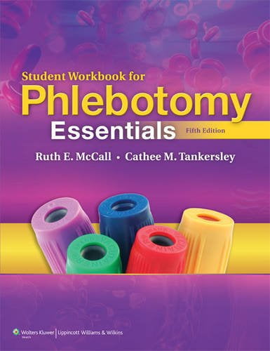 Pre-Owned Phlebotomy Essentials Workbook (Paperback) 0781766443 ...