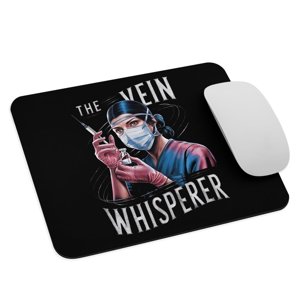Phlebotomy Technician Phlebotomist Mouse Pad, The Vein Whisperer ...