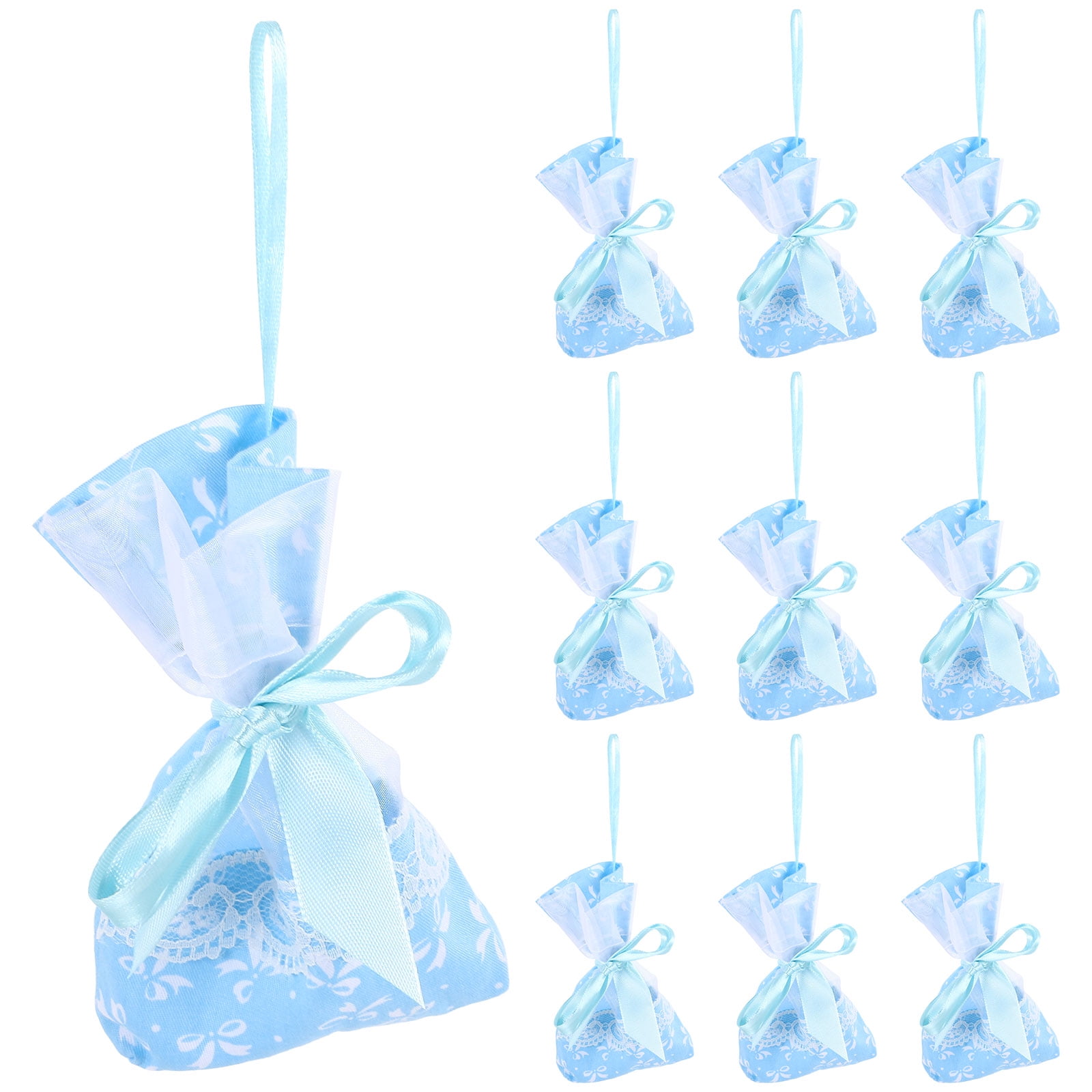 Phlegsive 10Pcs Sachet Empty Bags Mesh Sachet Bags Small Sachets Empty ...