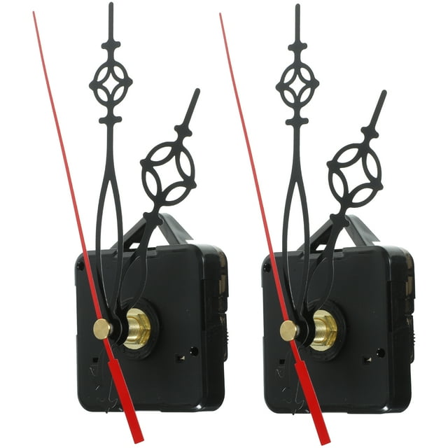 Phlegsive 2 Plastic Clock Mechanisms for DIY Wall Clock Repair - Silent ...