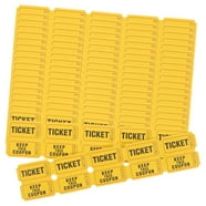 Avery Blank Printable Perforated Raffle Tickets - Tear-Away Stubs ...