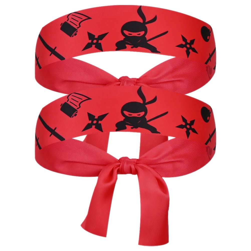 Phlegsive 2pcs Karate Headband Japanese Birthday Party Decoration ...