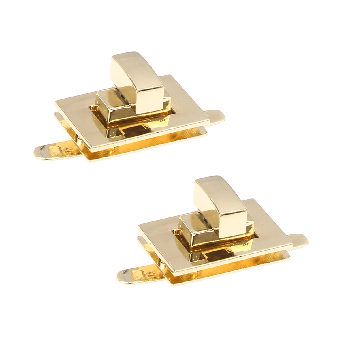 Phlegsive 2pcs Purse Closure Turn Locks - Golden - Walmart.com