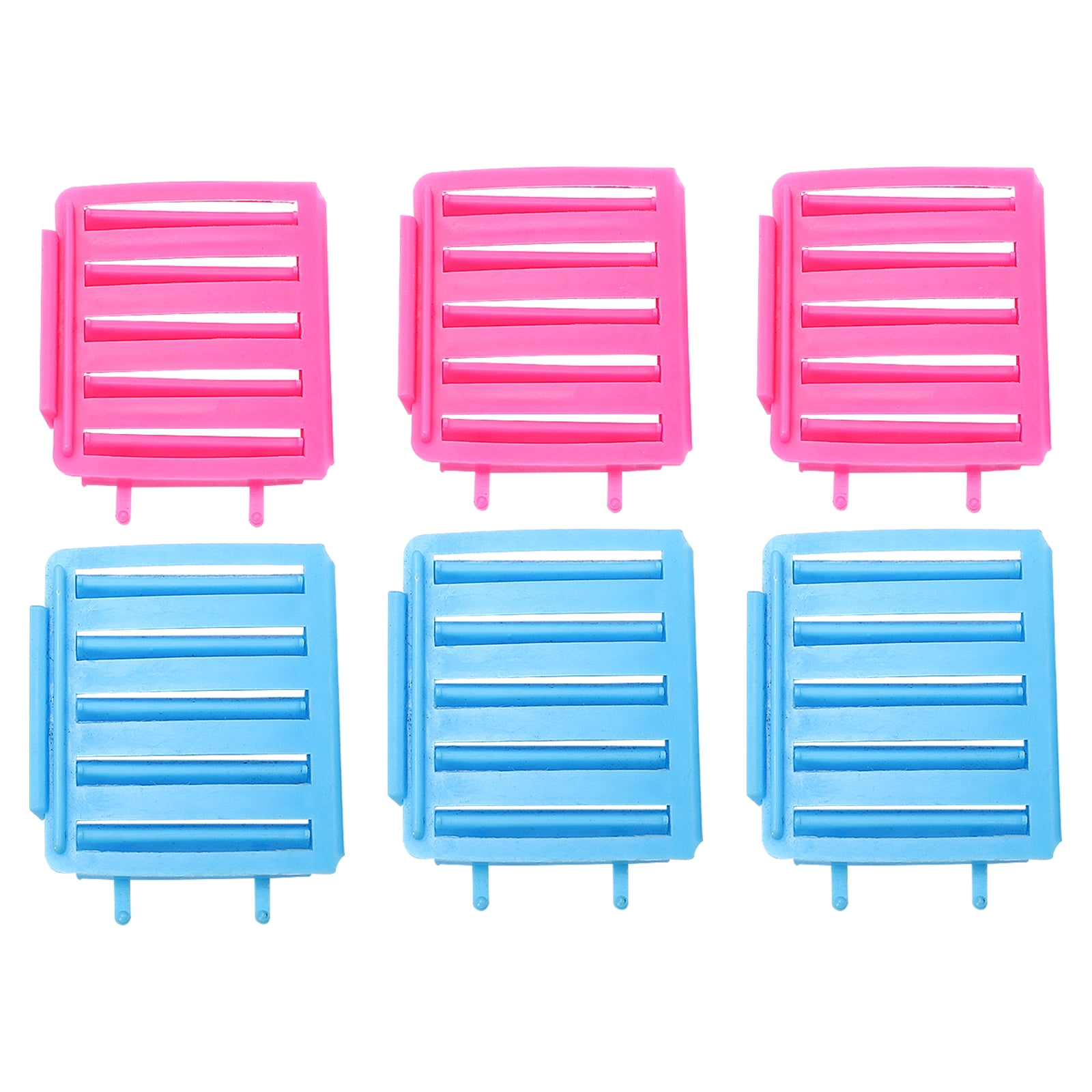 Phlegsive 6 Hot Roller Clips Wave Hair Curler Fluffy Hairstyling for ...