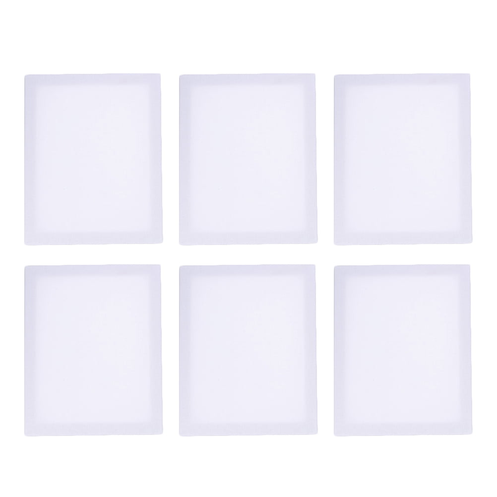 Phlegsive 6 White Blank Canvas Panels for Painting 25x30 - Walmart.com