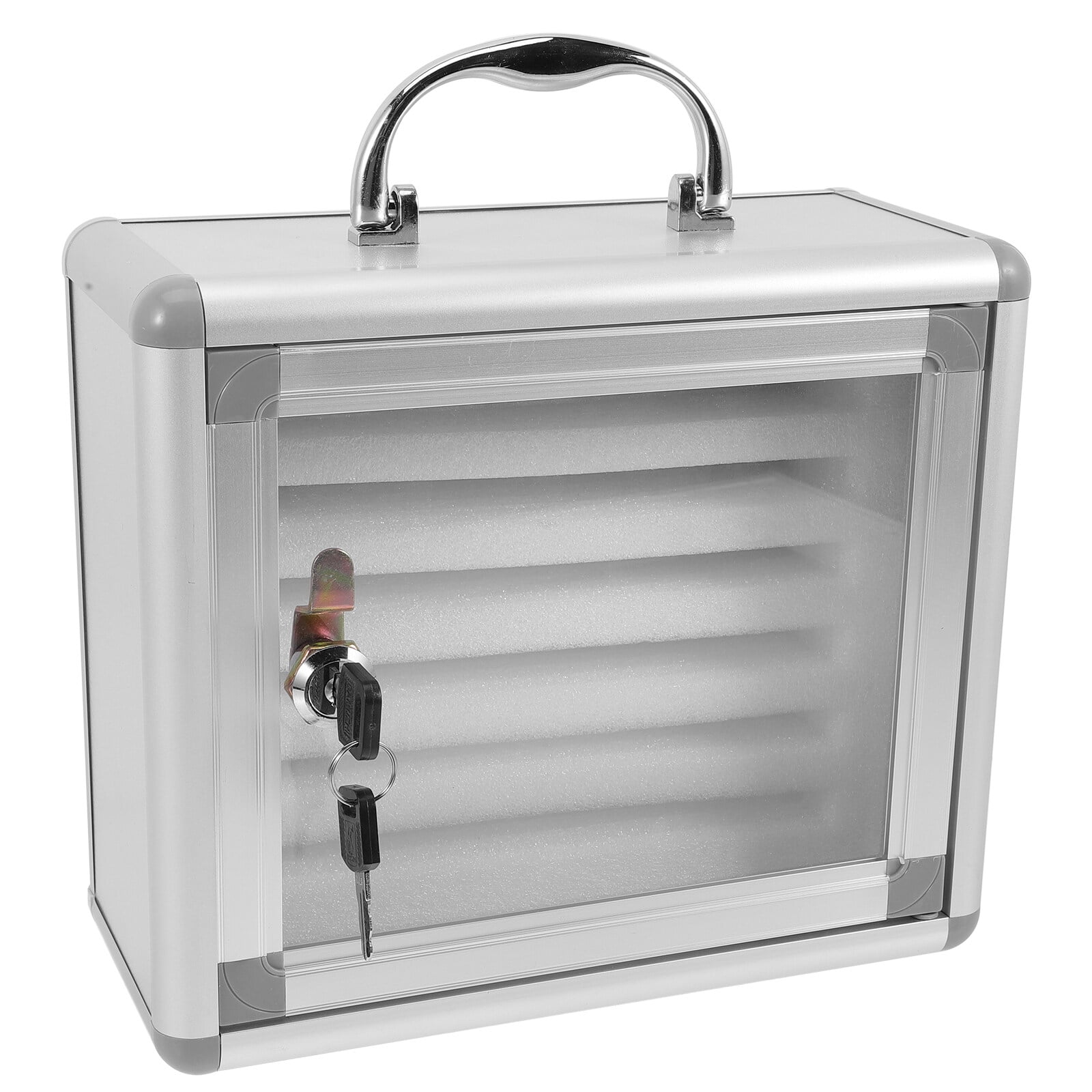 Phlegsive Aluminum Storage Locker with 6 Slots & Lock for Classroom ...