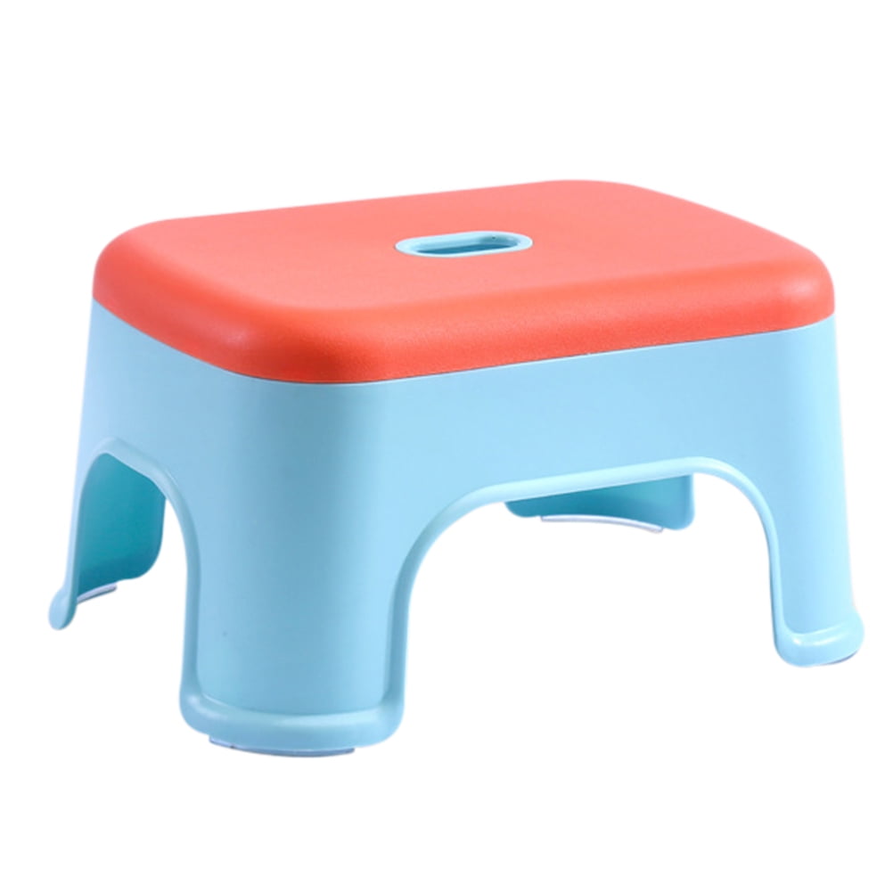 Phlegsive Children Step Stool Colored Plastic Step Stool Toddler ...