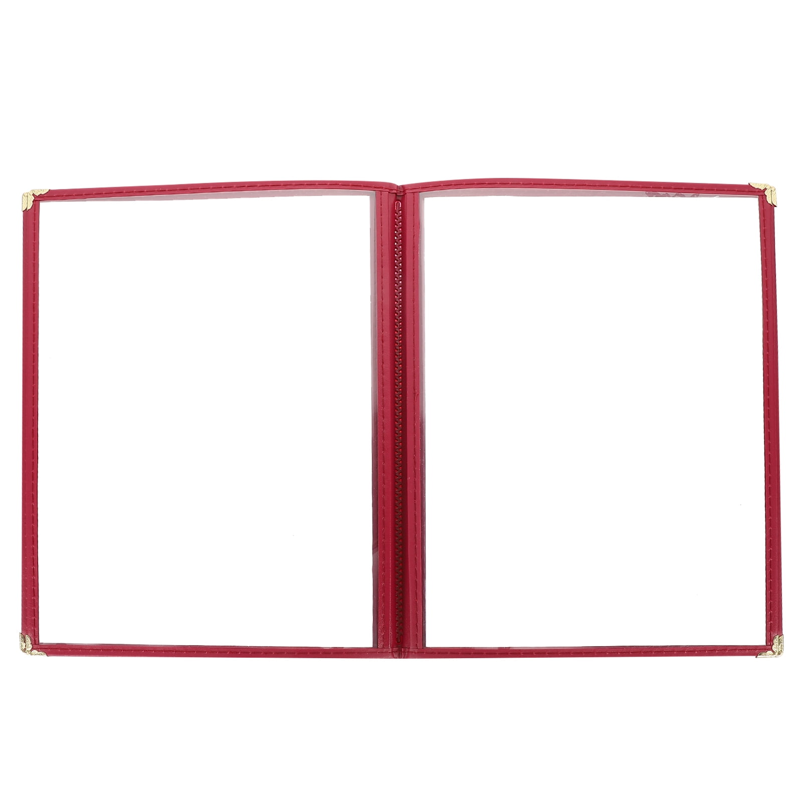 Phlegsive Clear Menu Binder for Business School Projects - Walmart.com