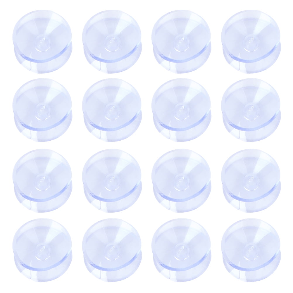 Phlegsive Glass Table Top Anti Slip Bumpers 20pcs Double Sided Suction ...