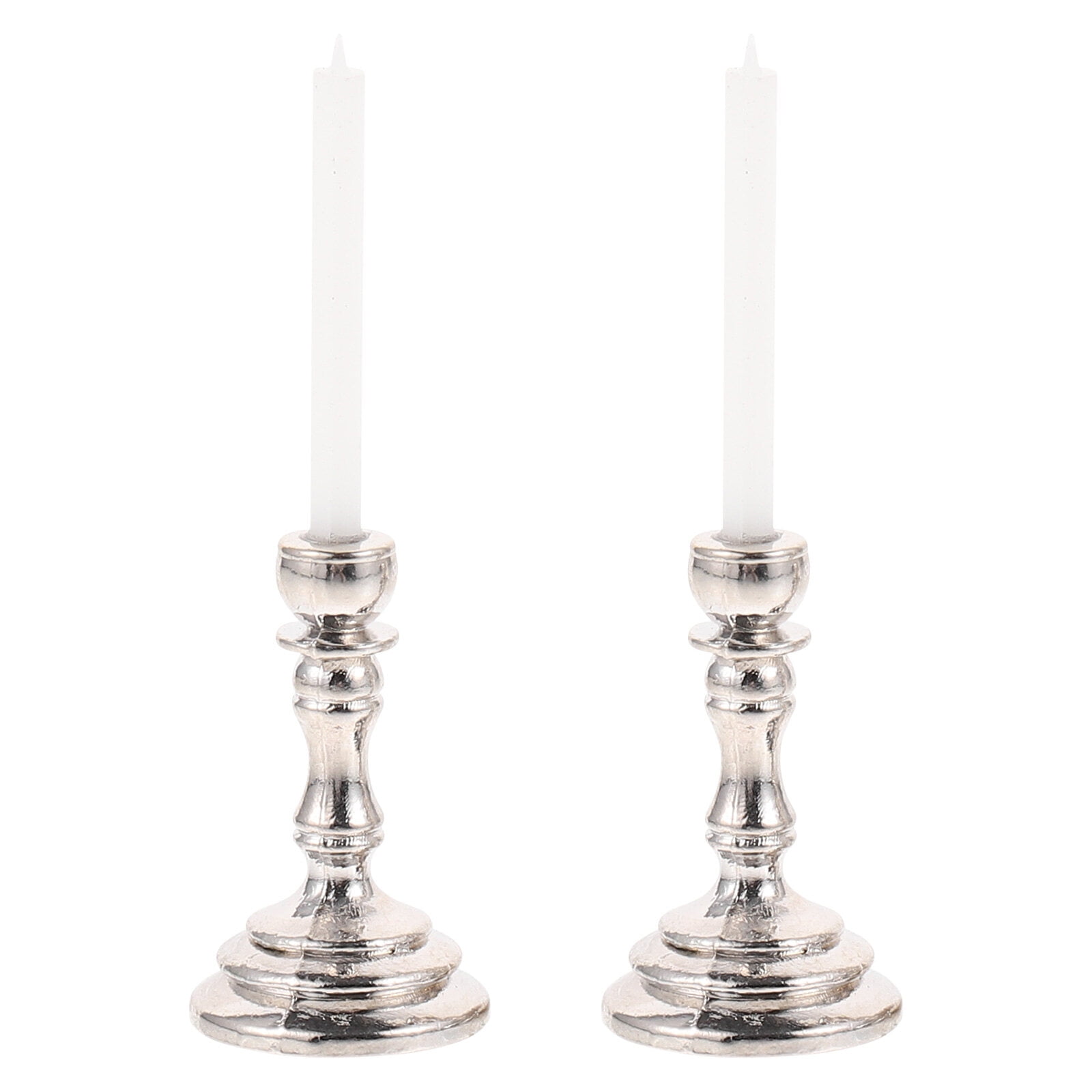 Phlegsive Miniature Candlestick Holder Kids Learning House Decoration ...