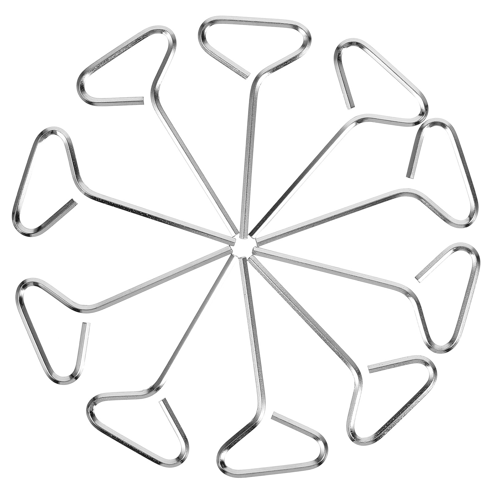 Phlegsive T-Handle Hex Key Set 10pcs Full Metal Allen Wrench Door Key ...