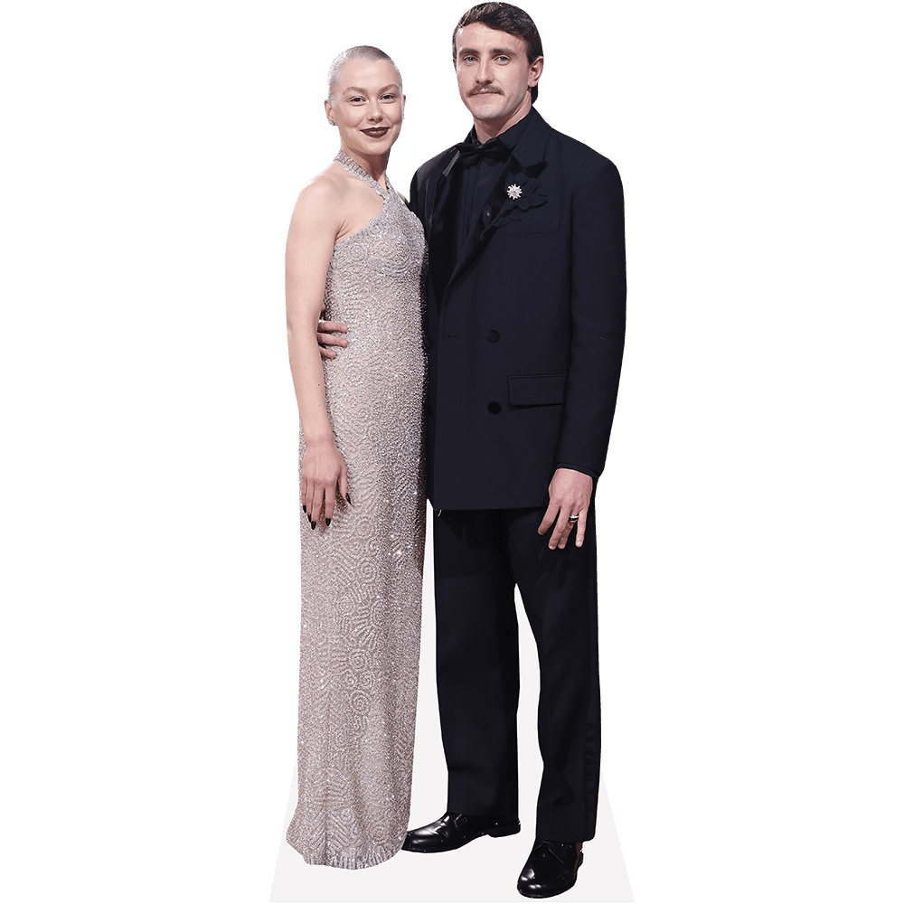 Phoebe Bridgers And Paul Mescal (Duo 2) Mini Celebrity Cutout Standee ...