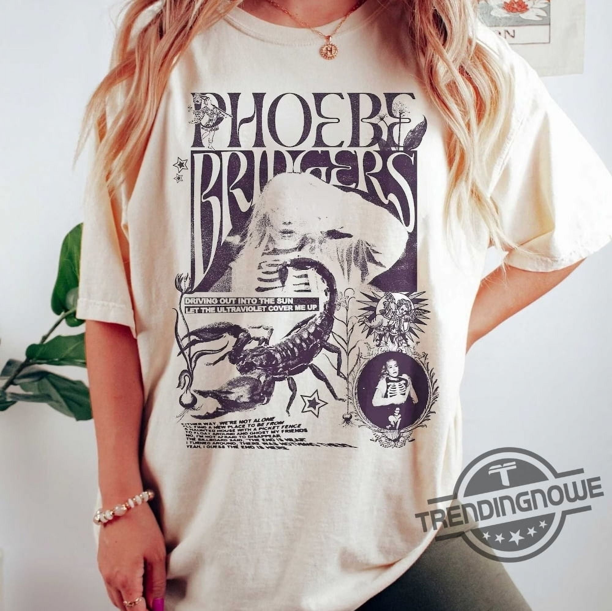 Phoebe Bridgers Rips Shirt Off Phoebe Bridgers Shirt Rip Phoebe Bridgers Shirt Boygenius Shirt I ...