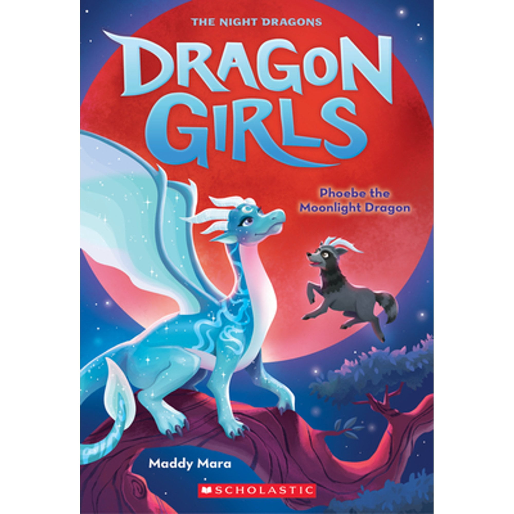 Pre-Owned Phoebe the Moonlight Dragon Girls 8 Paperback Maddy Mara ...