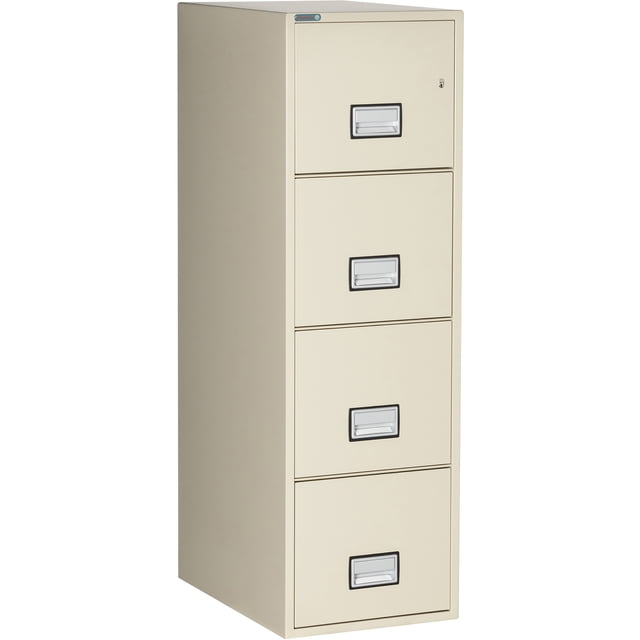 Phoenix 4-drawer Fire Safe Vertical File Cabinet for letter-sized ...