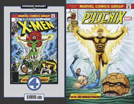 Phoenix #7 (Corin Howell Fantastic Four Homage Var) Marvel Prh Comic Book 2025 - Walmart.com