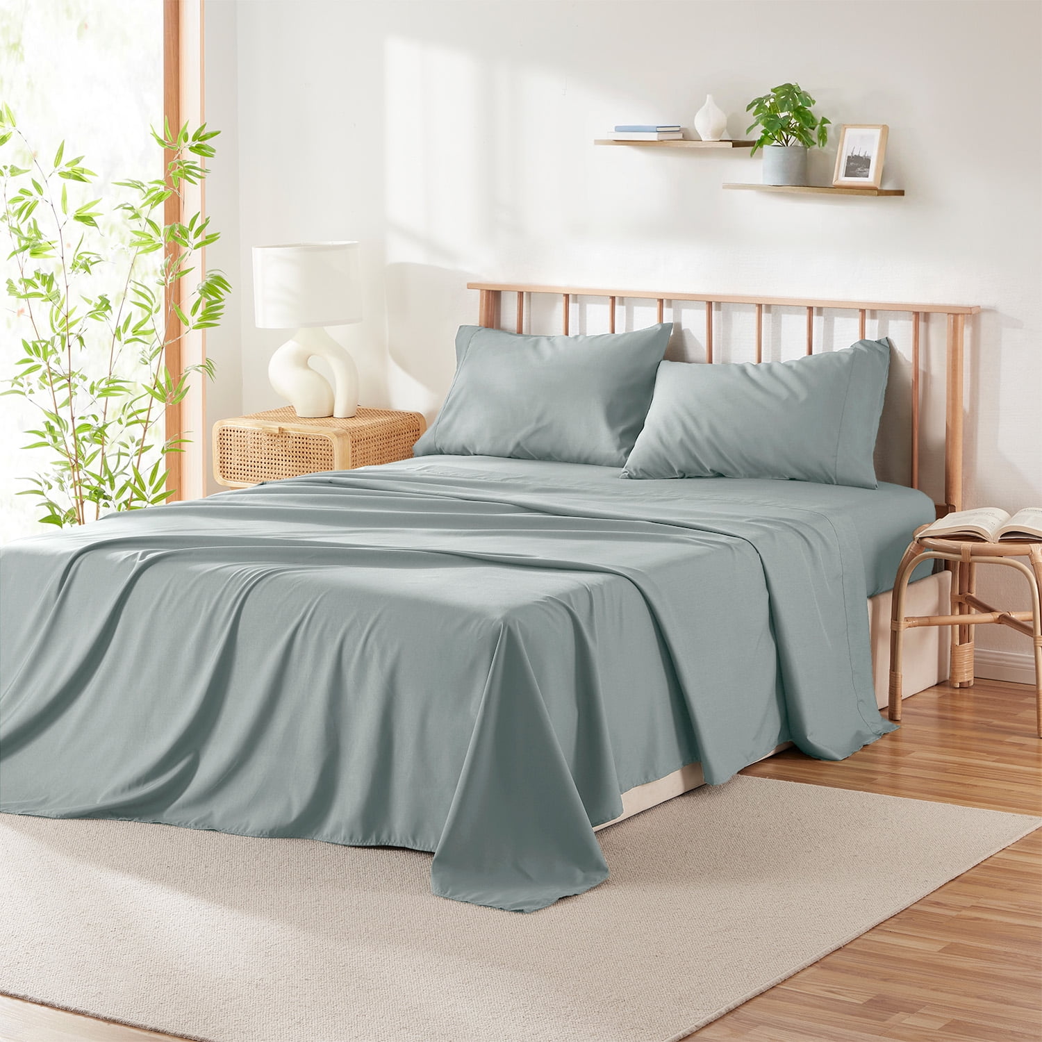Phoenix Bed Sheets Set, Deep Pocket Rayon Derived from Bamboo ...