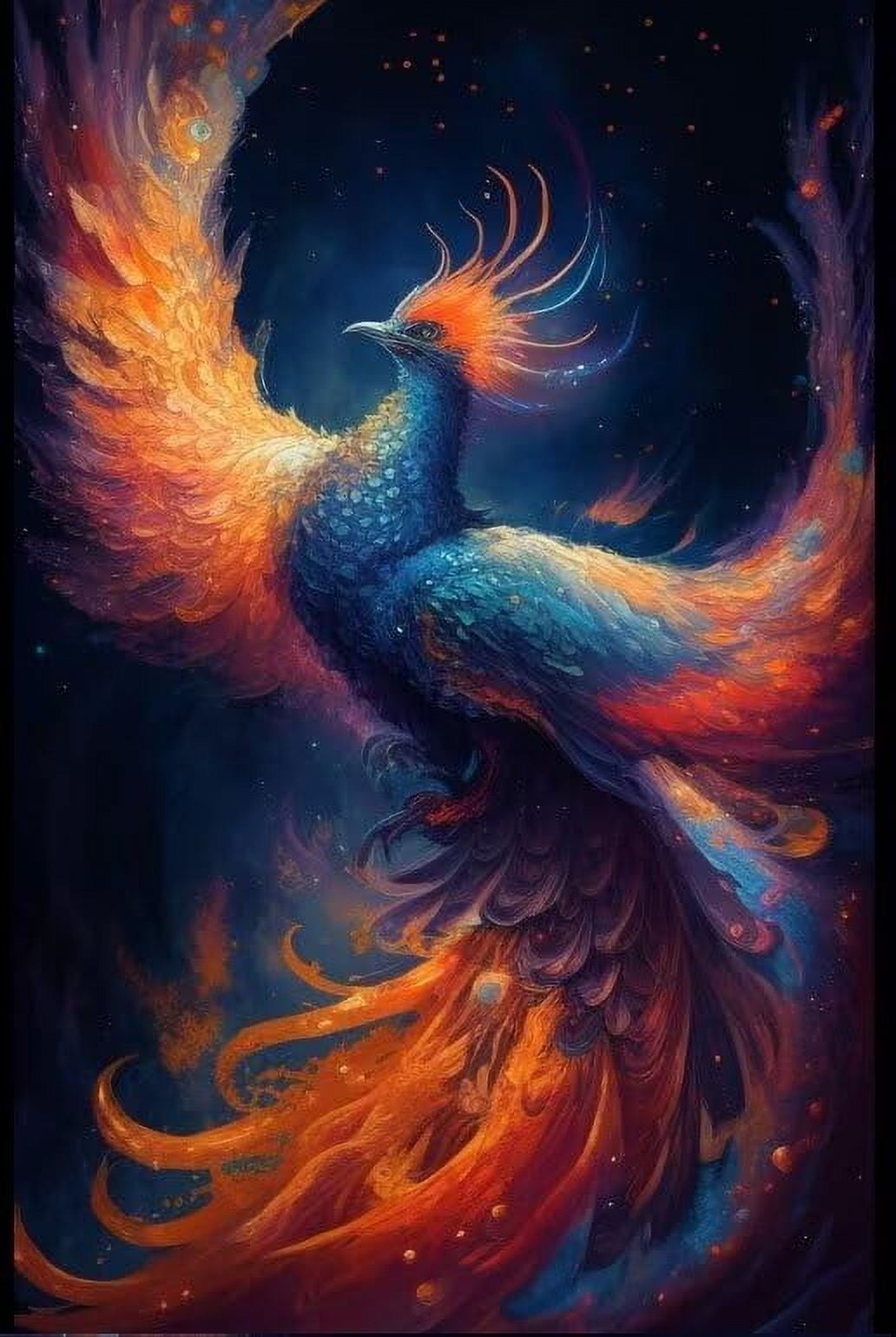 Phoenix Bird - 500 Pieces High Difficulty Wooden Jigsaw Puzzle - Family ...