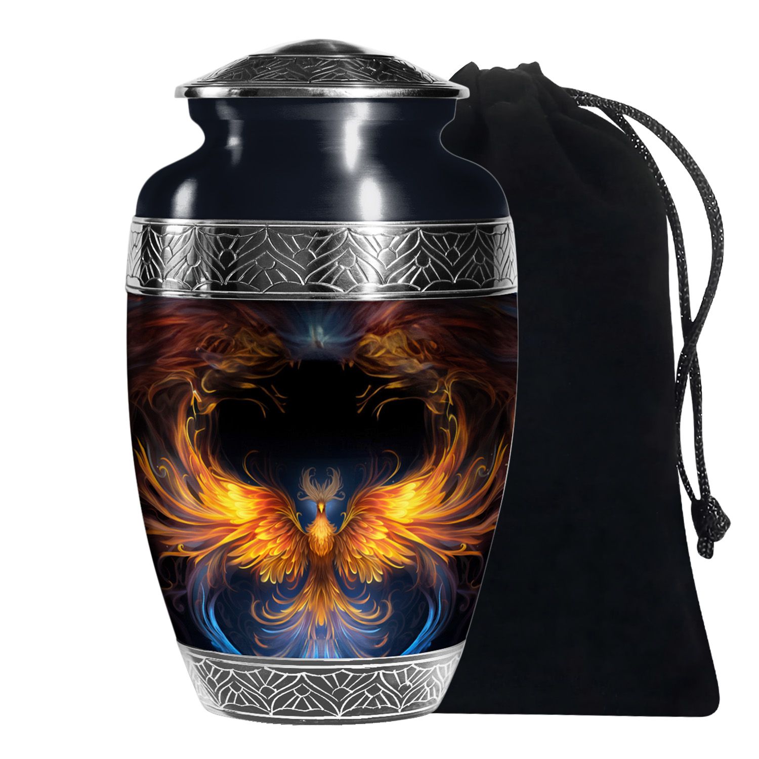 Phoenix Burial Urns For Human Ashes Adult Son & Decorative Urn For ...