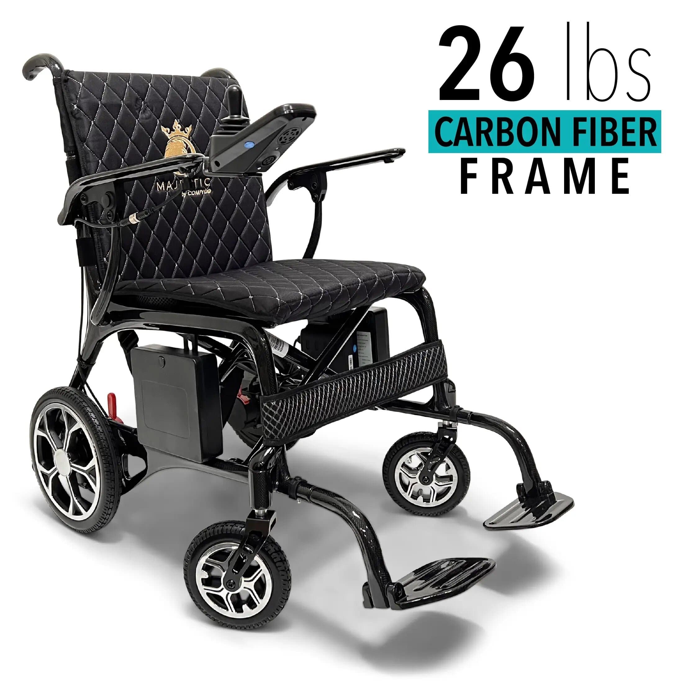 Phoenix Carbon Fiber Electric Wheelchair - Ultra Lightweight Compact ...