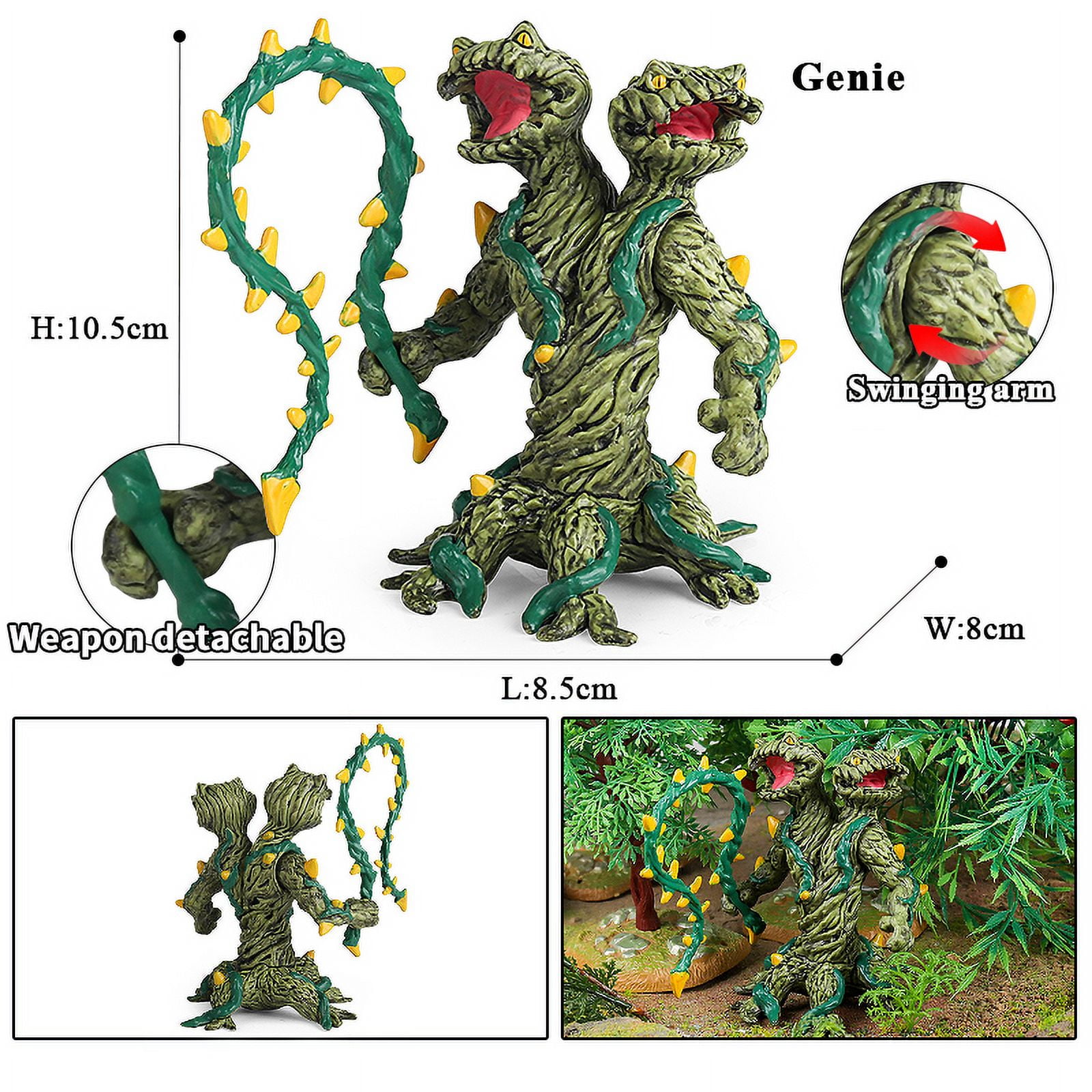 Phoenix Cerberus Ice Monster Model Cerberus Griffin Dragon Dinosaurs ...