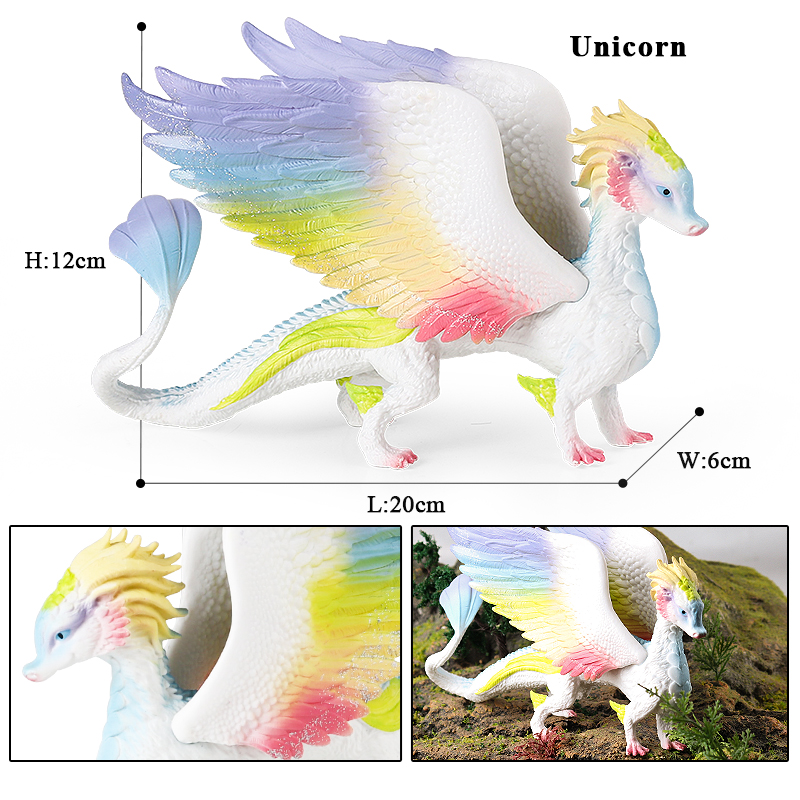 Phoenix Cerberus Ice Monster Model Cerberus Griffin Dragon Dinosaurs ...