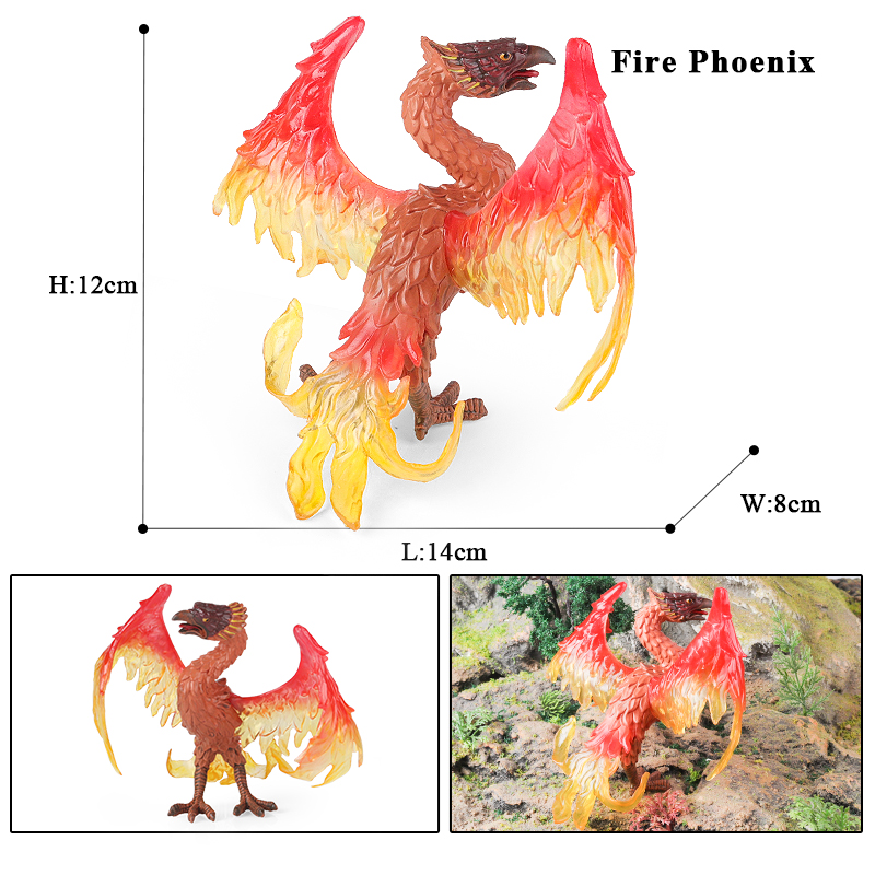 Phoenix Cerberus Ice Monster Model Cerberus Griffin Dragon Dinosaurs ...