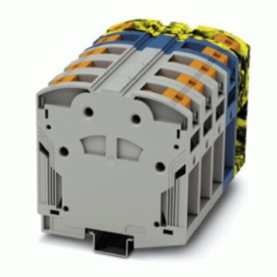 Phoenix Contact High Current Terminal Block 3215008 PTPOWER 150-3L/N/FE ...