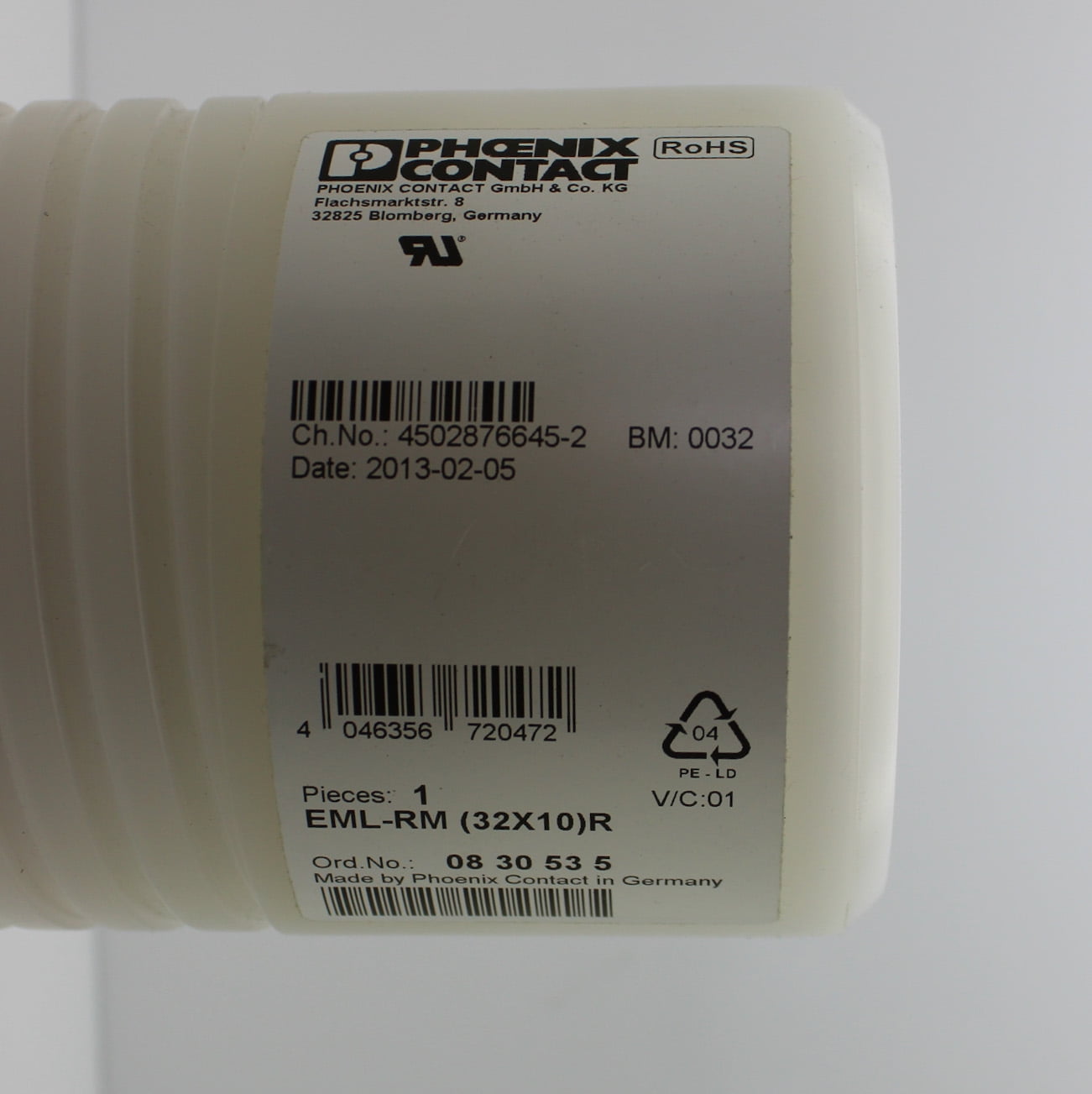 Phoenix Contact White Cable Markers EML-RM_(32X10)R 0830535 - Walmart.com