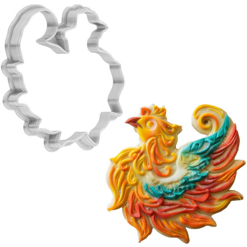 Phoenix Cookie Cutter 4 Inch Made in USA by WONDERTORY - Walmart.com