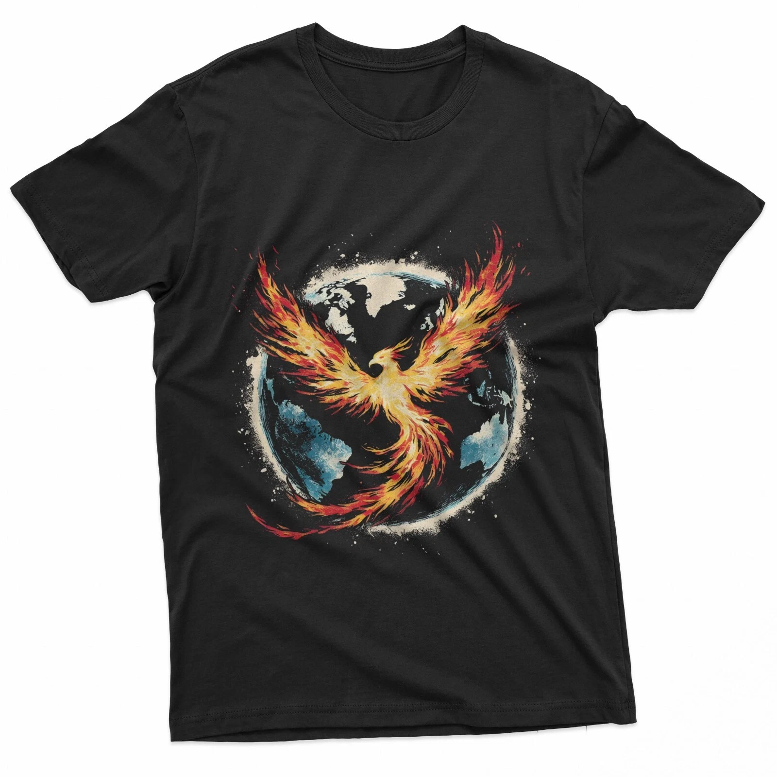 Phoenix Immortal Bird - Vintage Mythical Fire Creature T-Shirt, Vintage ...