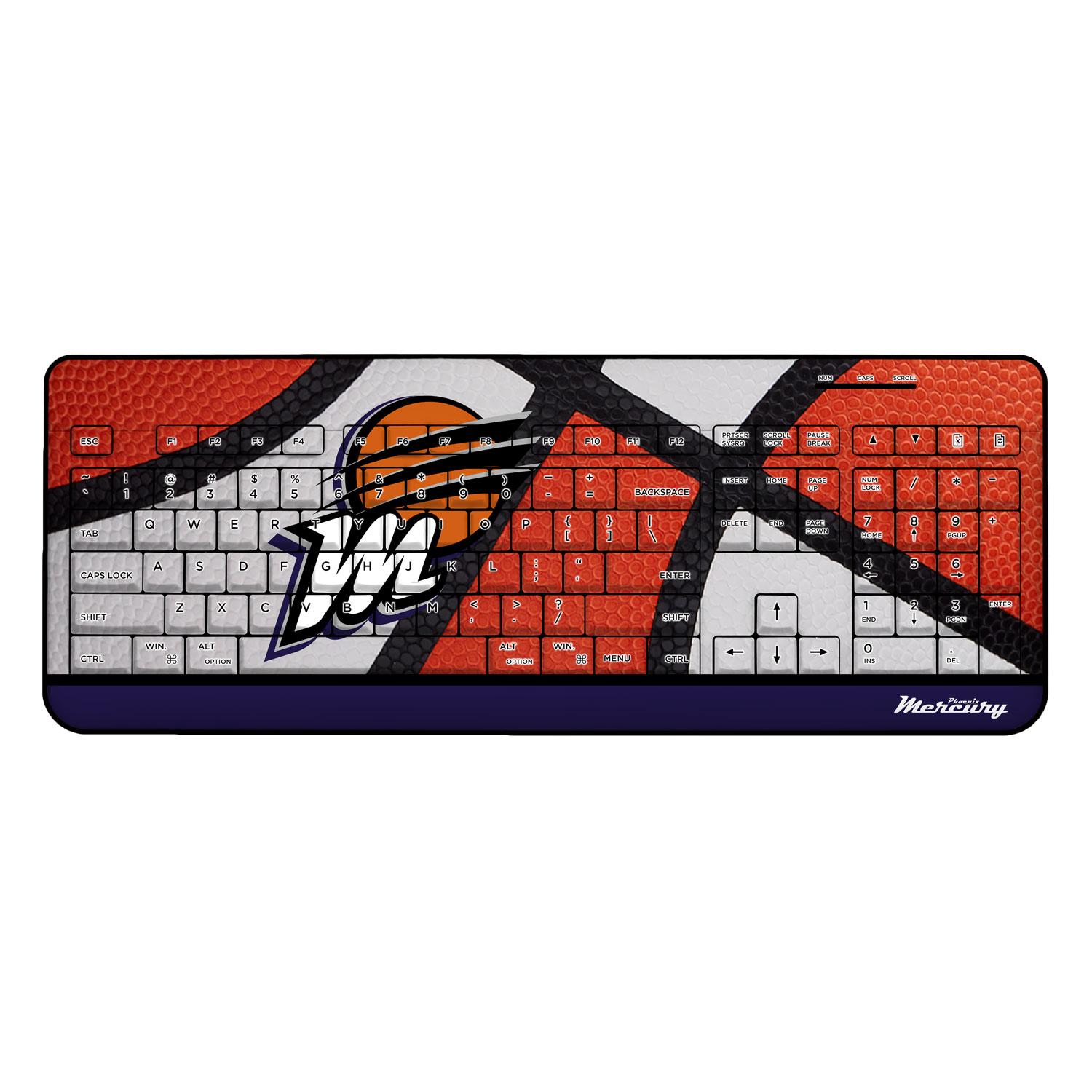 Phoenix Mercury Basketball Wireless Keyboard - Walmart.com