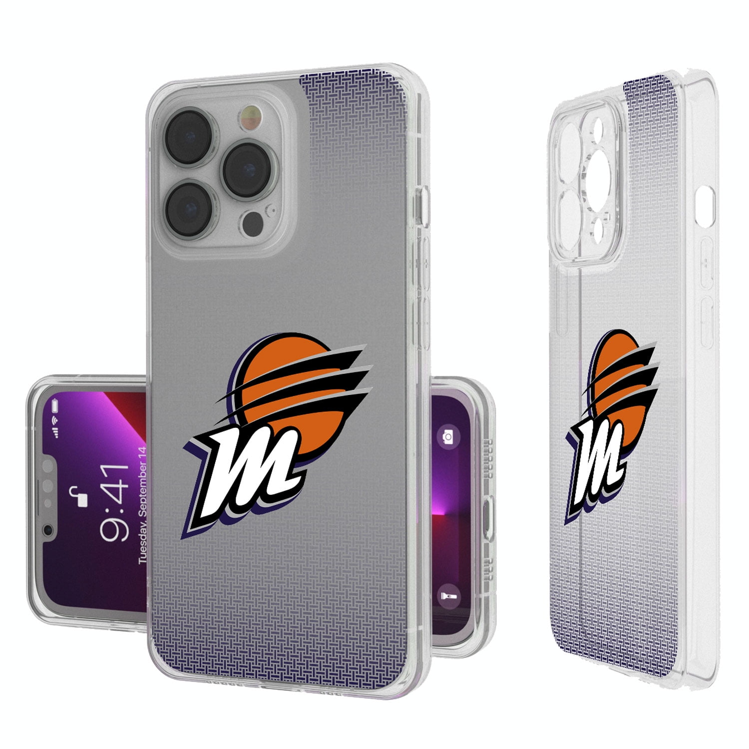 Phoenix Mercury Linen Logo iPhone Clear Case - Walmart.com