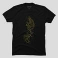 Phoenix Minimalist Mythical Bird Fantasy - Viral Tee, H12679 T-Shirt ...