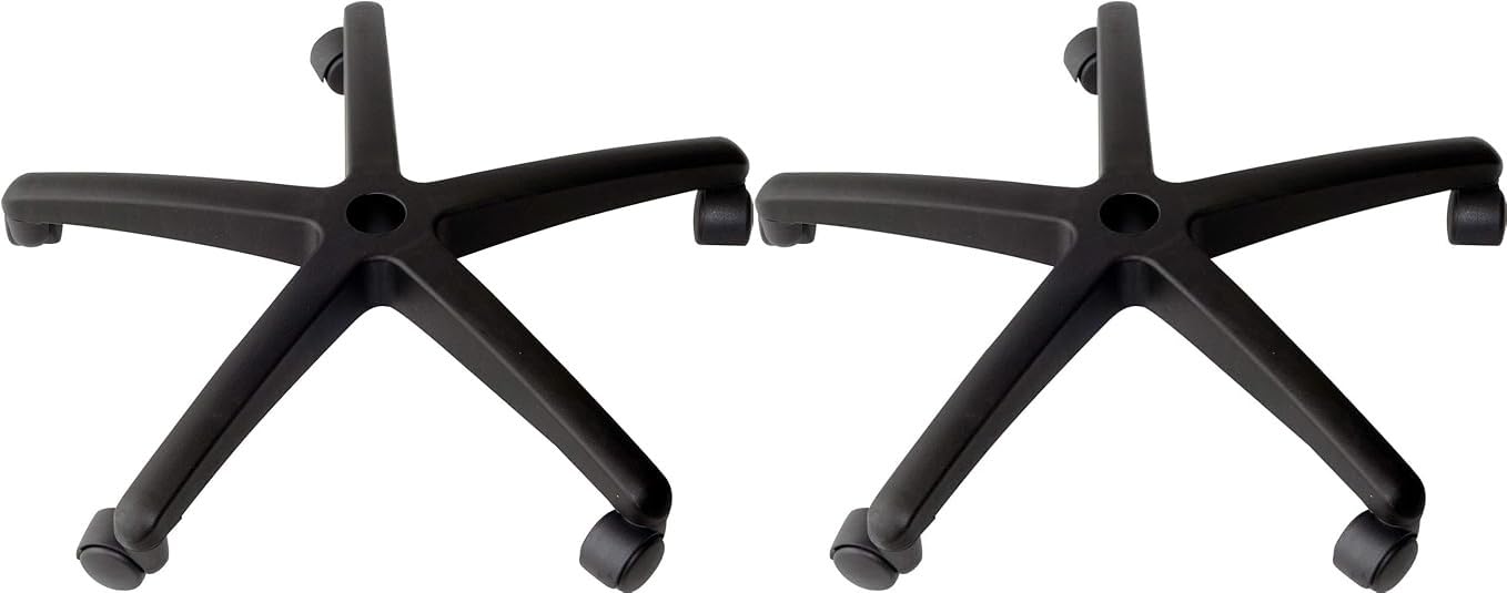 Phoenix Office revolving Chair Part PVC Base for Office Chair Pack of 2 ...