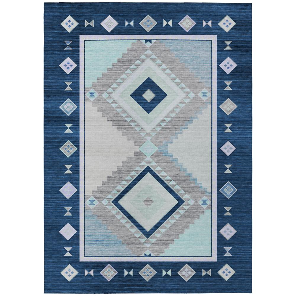 Phoenix PH2 Blue Southwestern Rug 5' X 7 ' 6" - Walmart.com