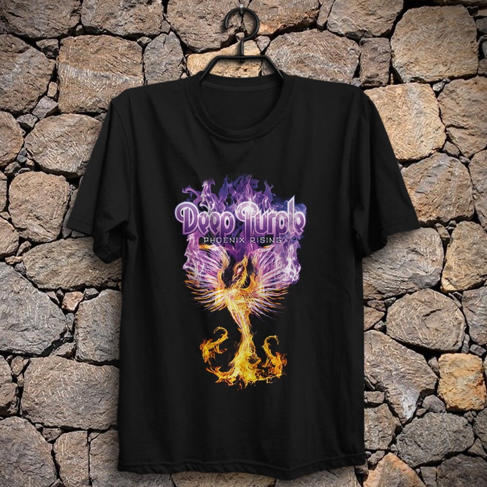Phoenix Rising Album by Deep Purple Rock Band Tee Rises Over Japan Tony ...