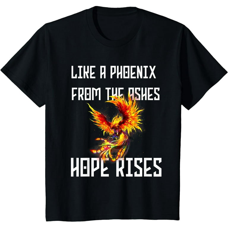Phoenix Rising From The Fire Quote Phoenix Rising Wall Art