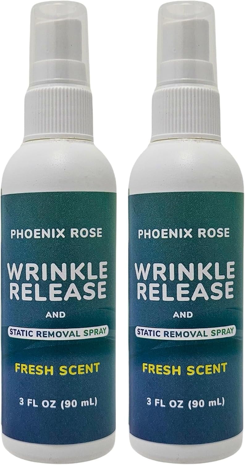 Phoenix Rose Wrinkle Release and Static Removal Spray - Fresh Scent - 3 ...