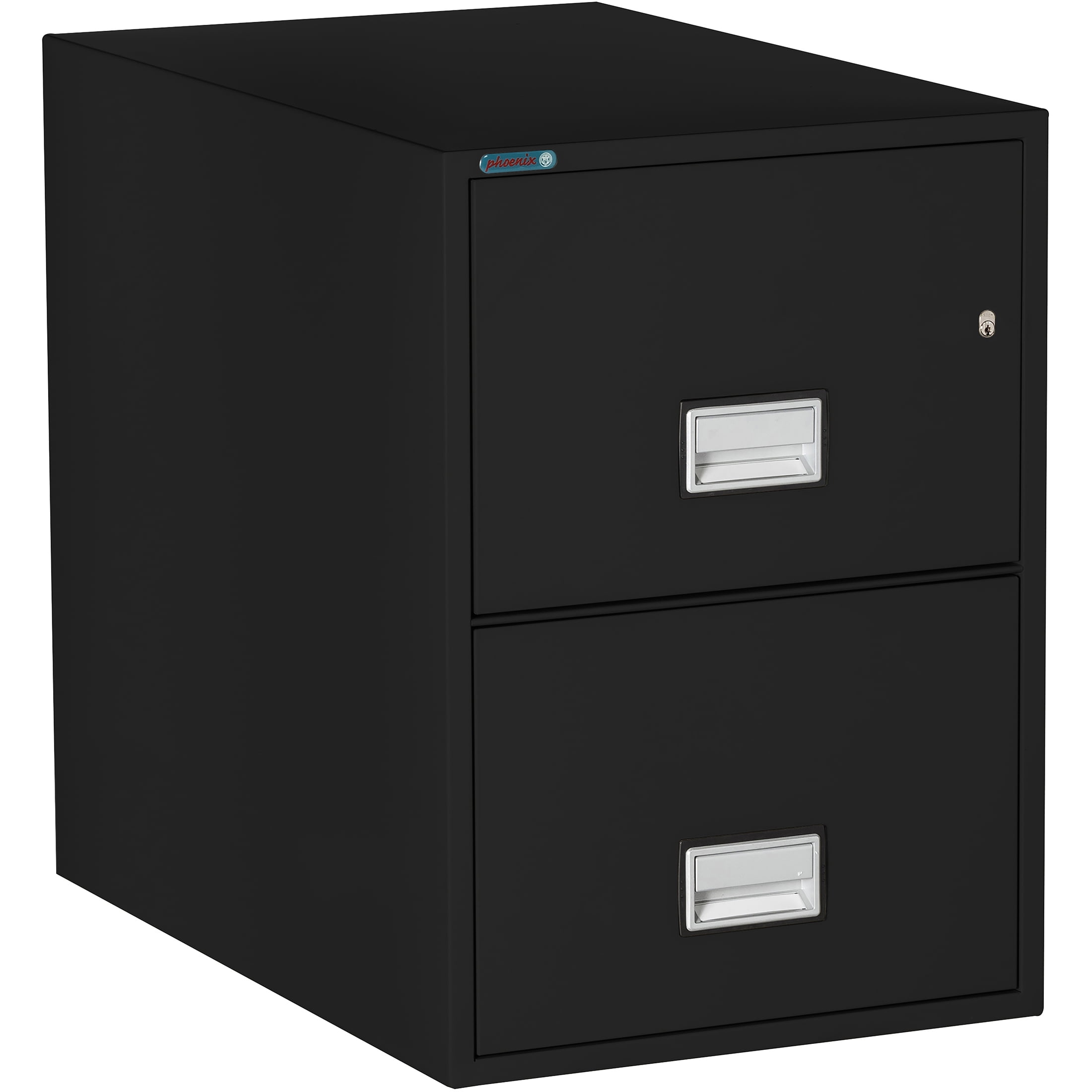 Phoenix Safe Vertical 31 inch 2-Drawer Legal Fireproof File Cabinet ...