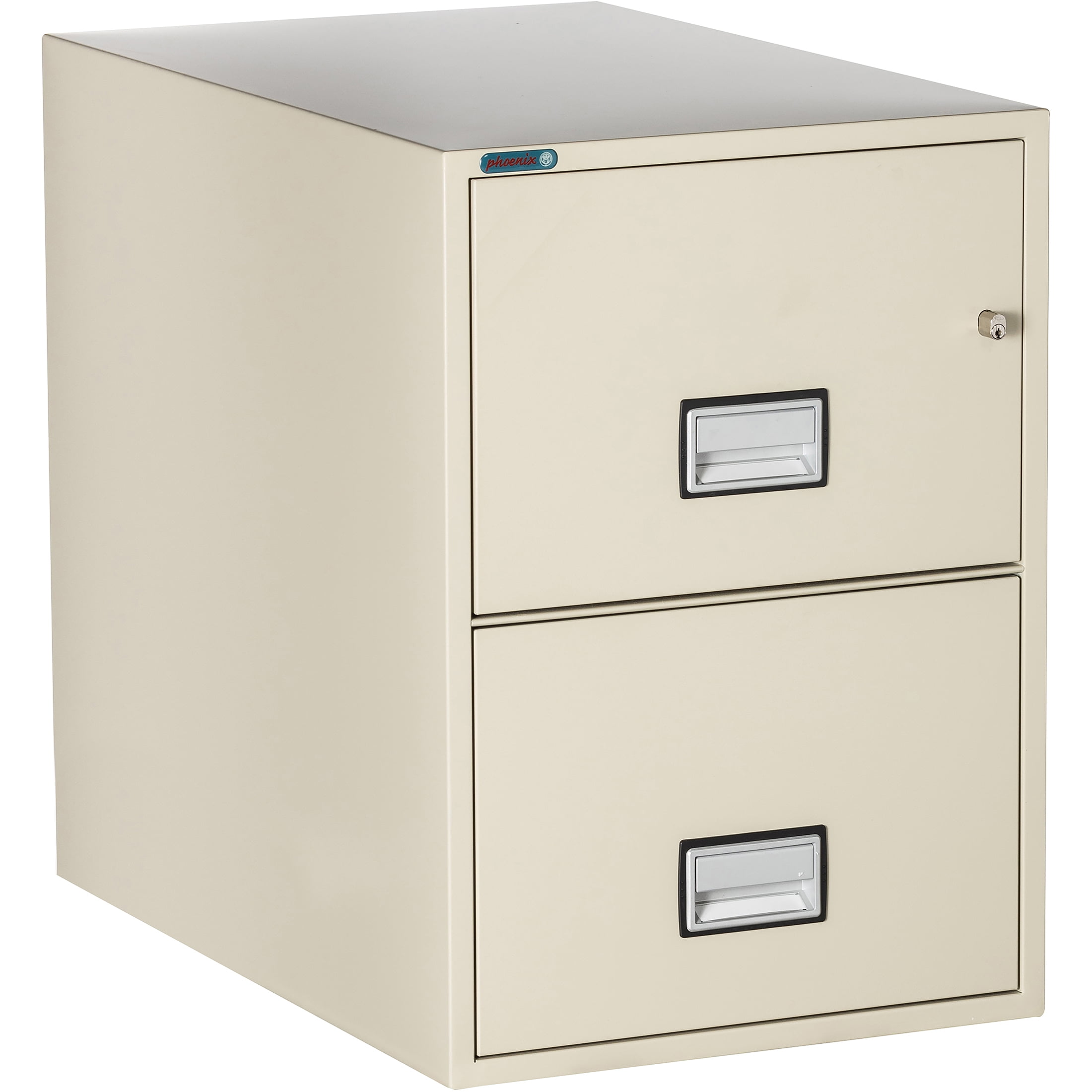 Phoenix Safe Vertical 31 inch 2-Drawer Legal Fireproof File Cabinet ...