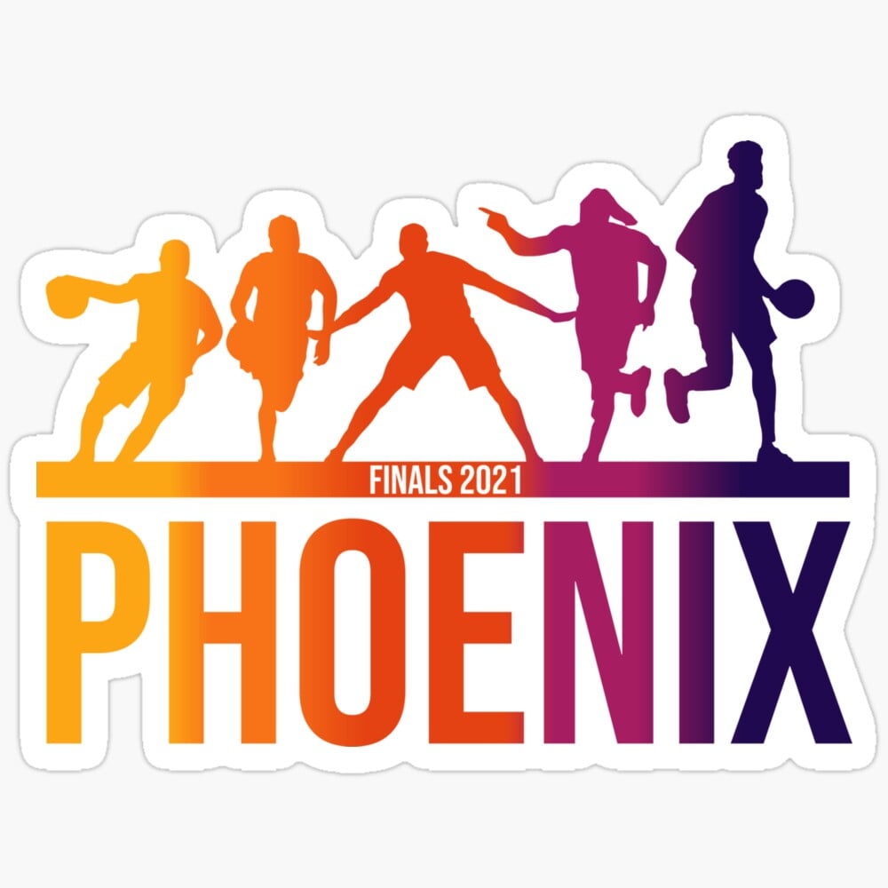 Phoenix Starting 5 Lineup Sticker Baseball Sticker, Football Sticker, Basketball Sticker, Sport ...