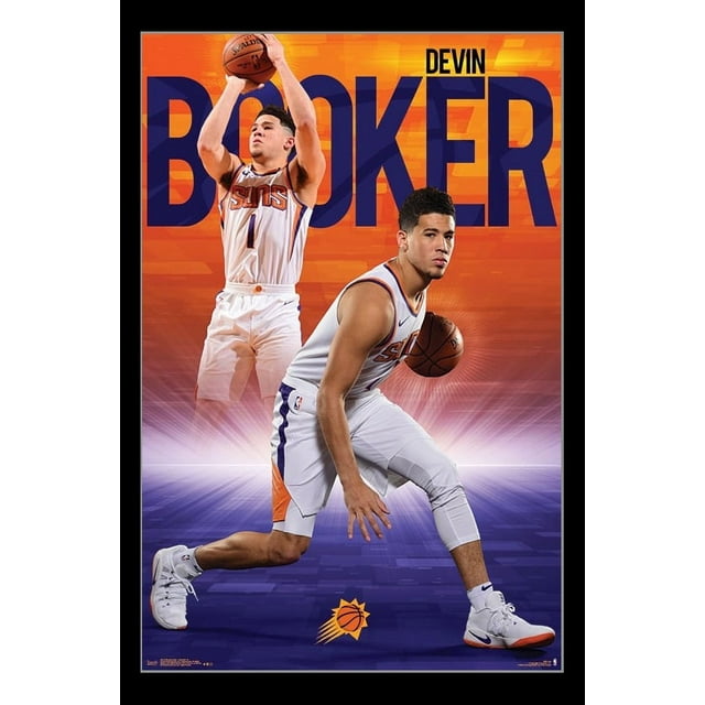 Phoenix Suns - Devin Booker Poster Print (22 x 34) - Walmart.com