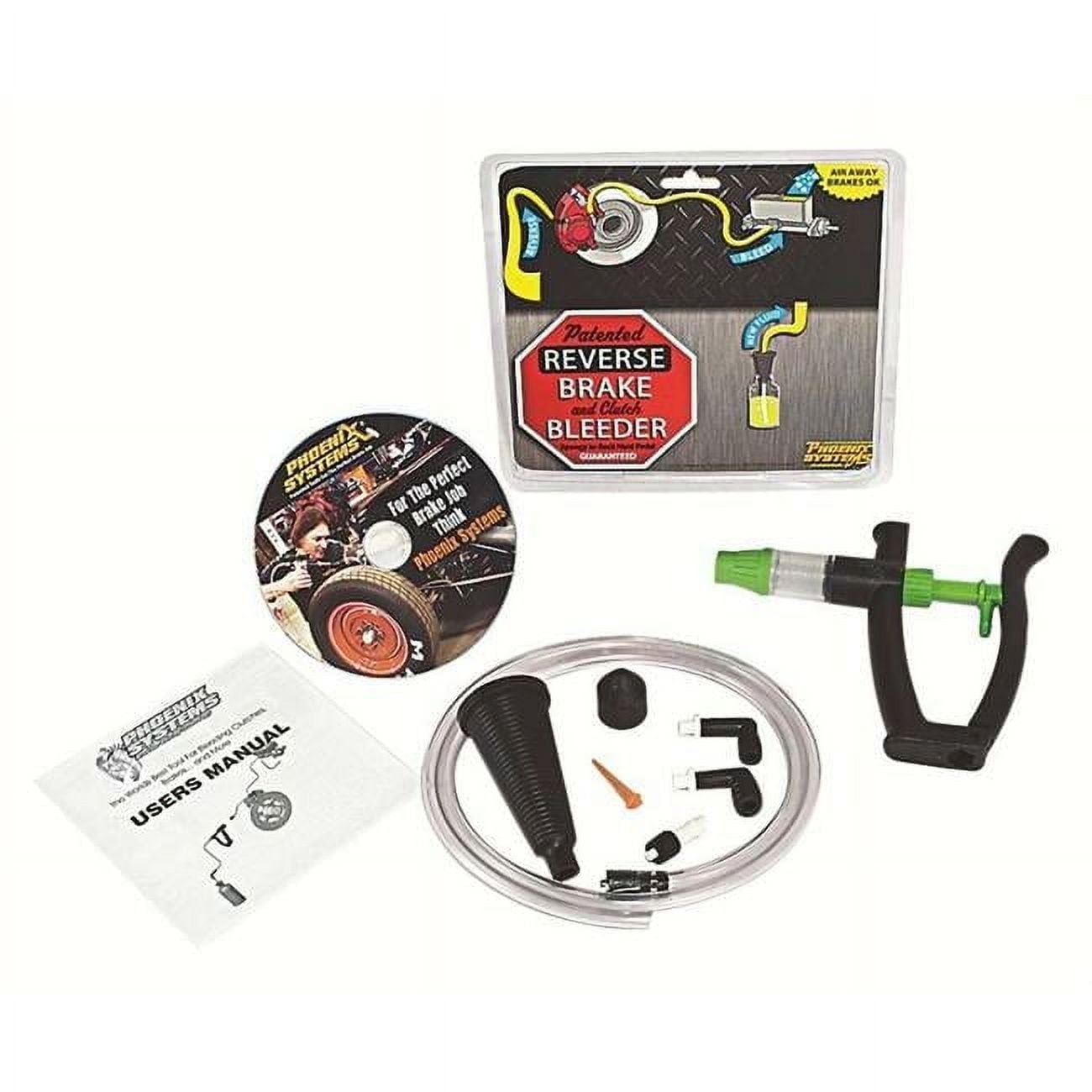 Phoenix Systems 2104-B V-5 DIY Model Brake Bleeder - Walmart.com