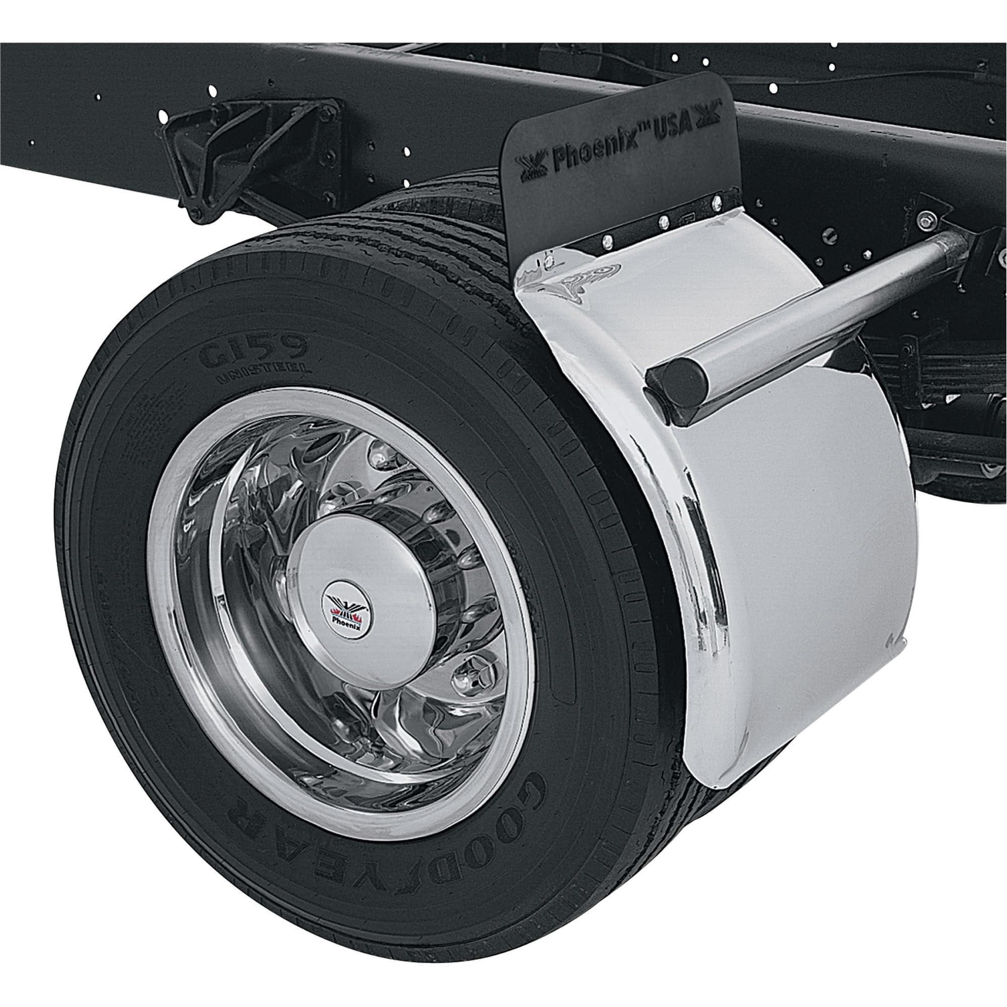 Phoenix USA Stainless Steel Quarter Fender Kit - 21in. 2-Pc. Set ...