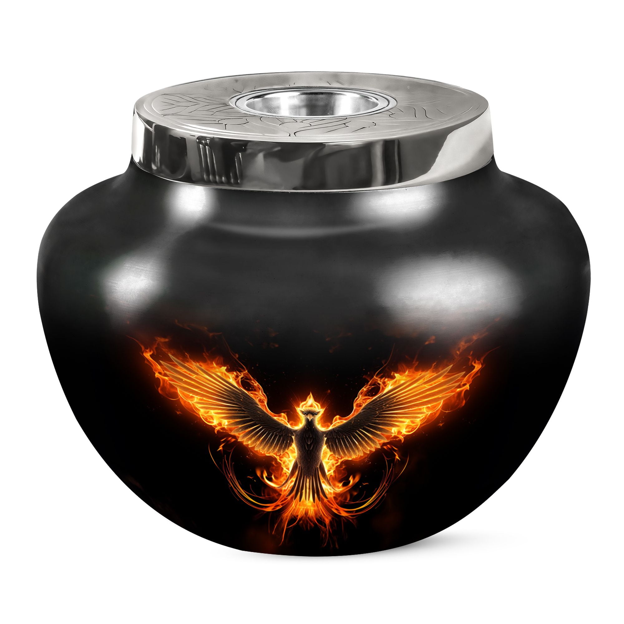 Phoenix Urn - Adult Cremation Urns - Funeral Urns For Adult Ashes Men & Women - Unique Cremation ...
