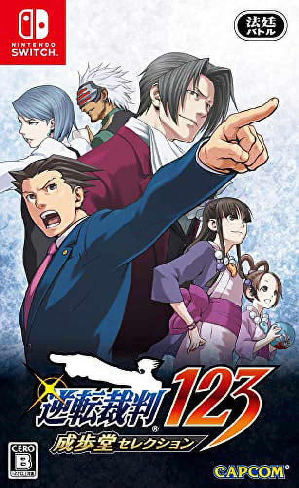 Ace Attorney Trilogy Switch Physical Video Game