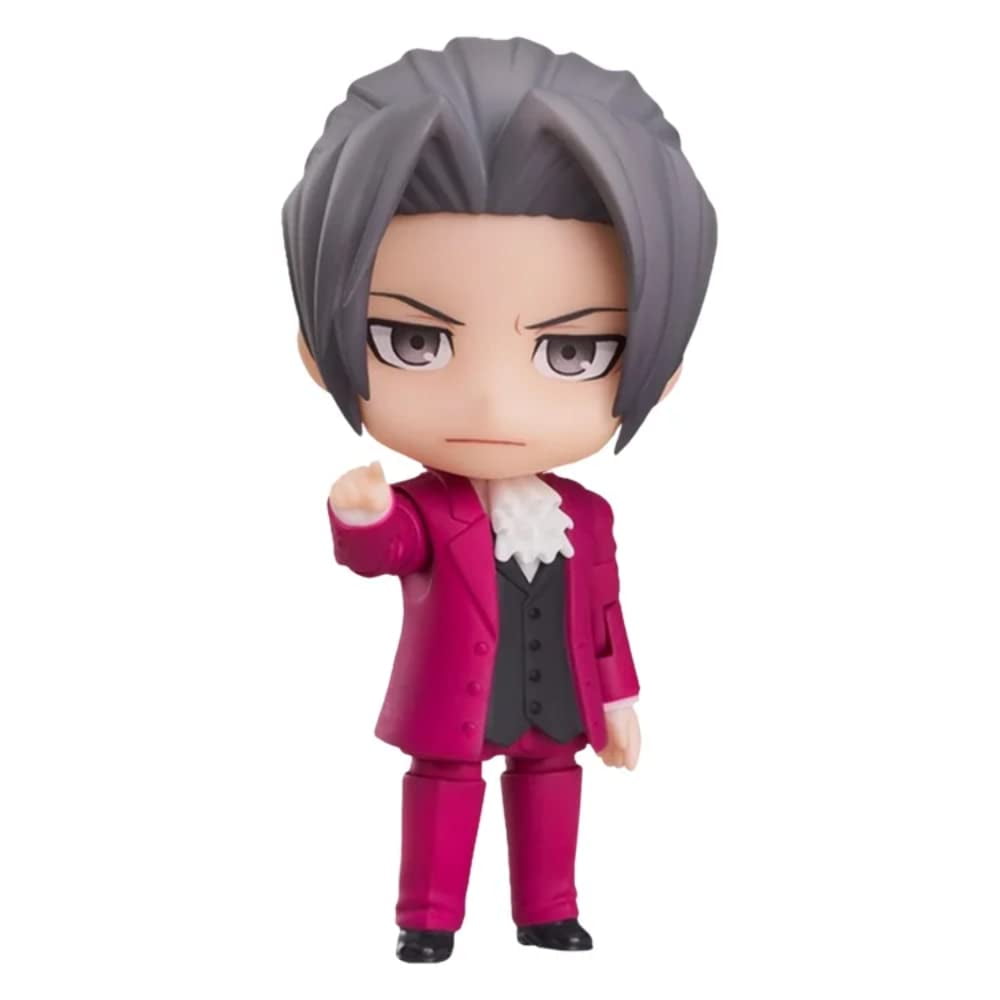 Phoenix Wright: Ace Attorney: Miles Edgeworth Nendoroid Action Figure ...
